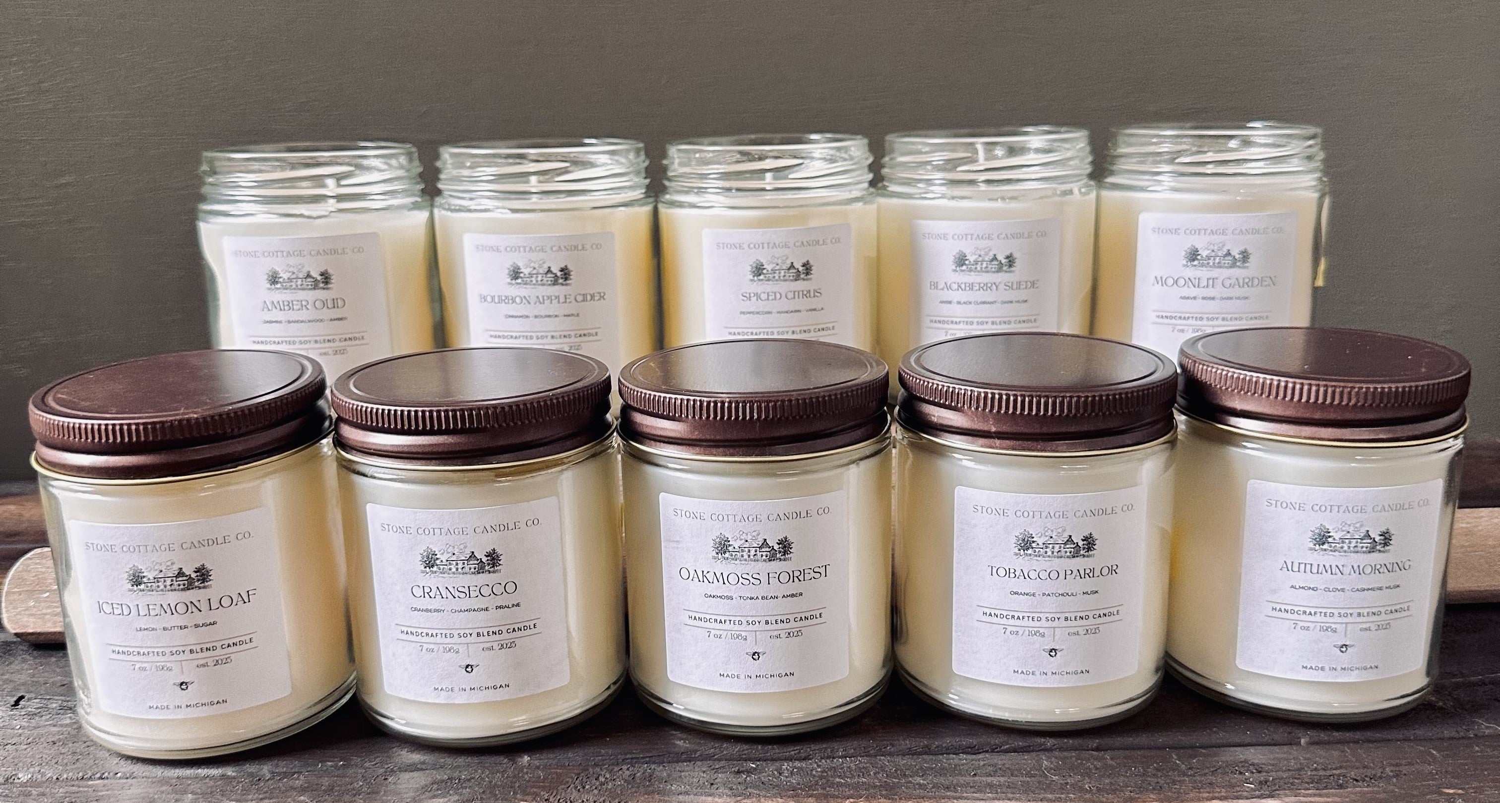 All candles – Stone Cottage Candle Co.